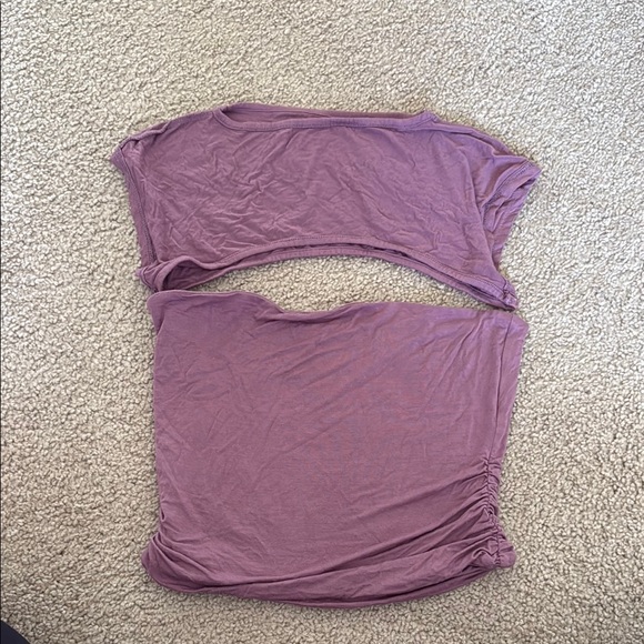 Tiger Mist | Tops | Womens Purple Two Piece Tiger Mist Top | Poshmark